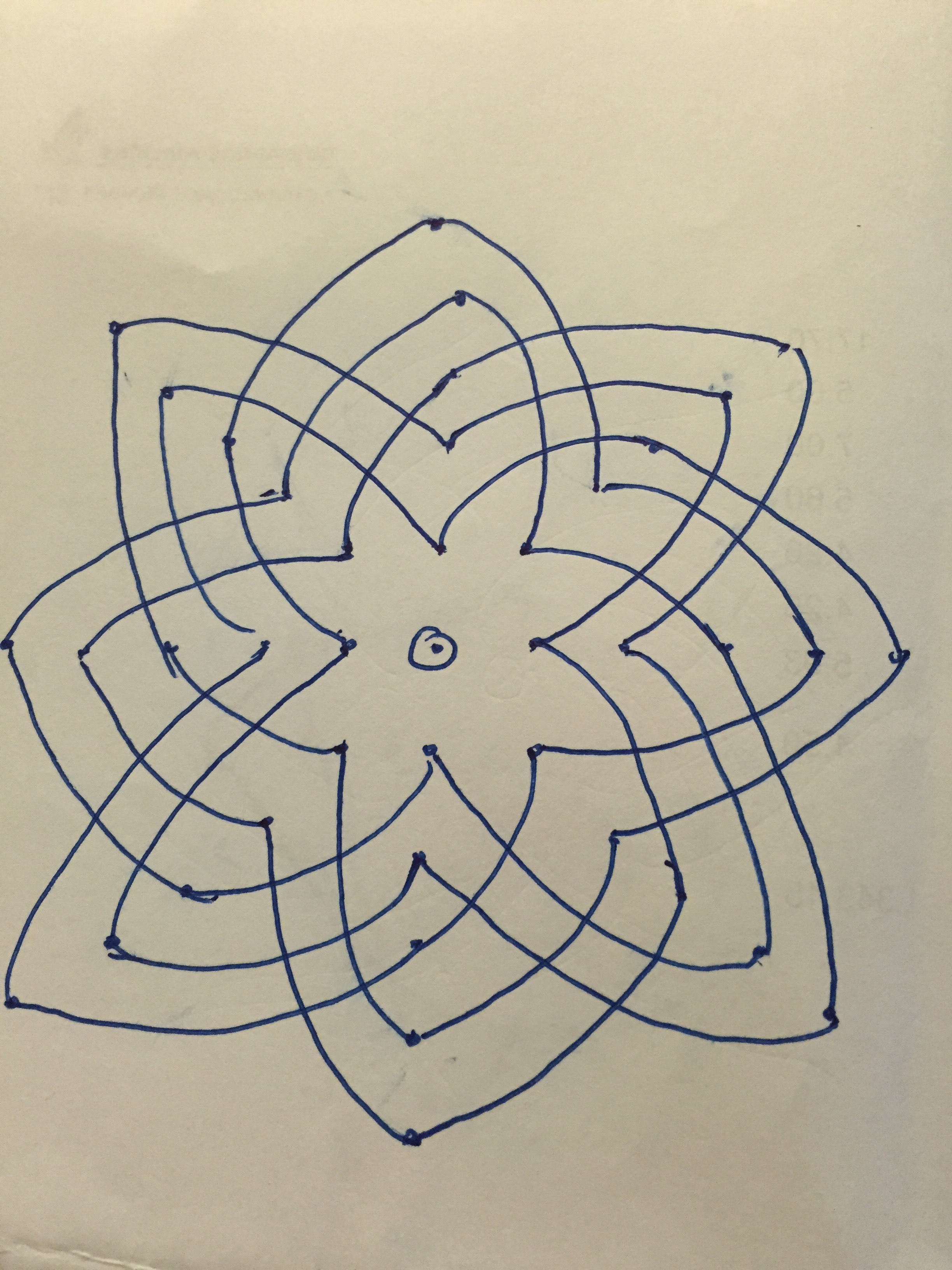 Lakshmi Hrudayam rangoli – Madhwa