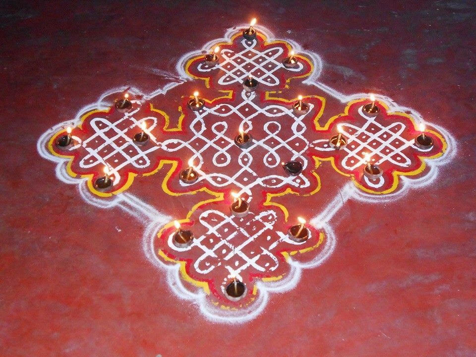 Some Rangoli designs for karthika maasa – Madhwa